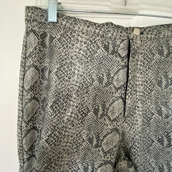 Vintage | Pants & Jumpsuits | Vintage Snakeskin Leather Pants | Poshmark